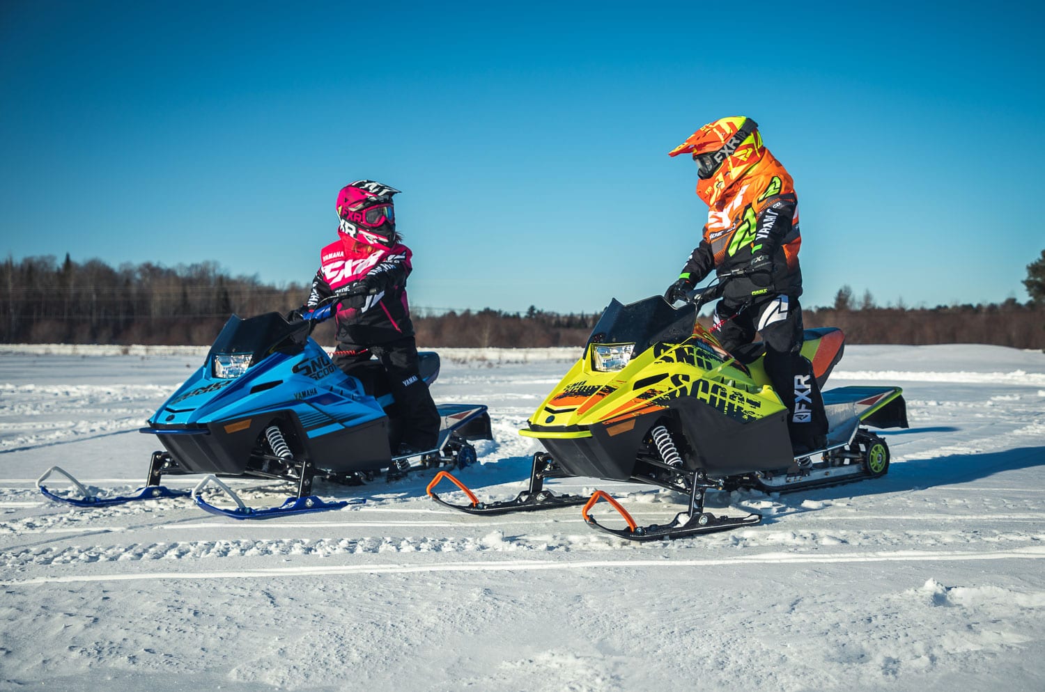 2020 Yamaha Snoscoot ES and SRX120R - 4Ridersmag