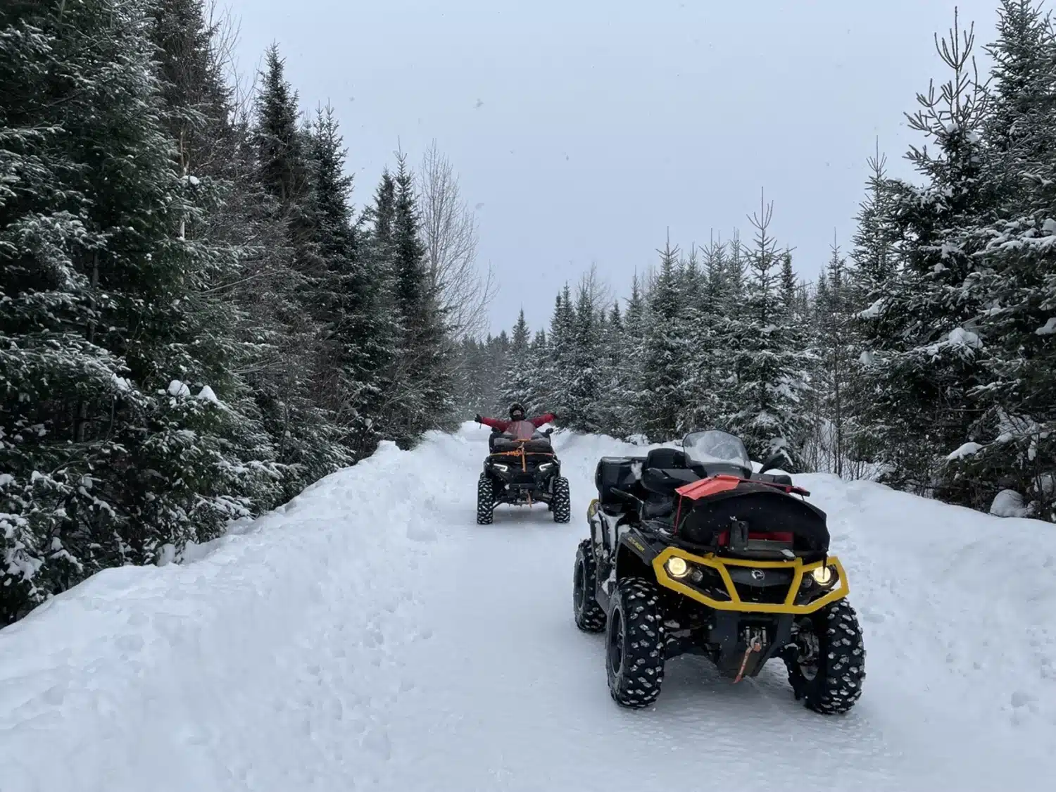 An epic winter ATV riding trip - 4Ridersmag