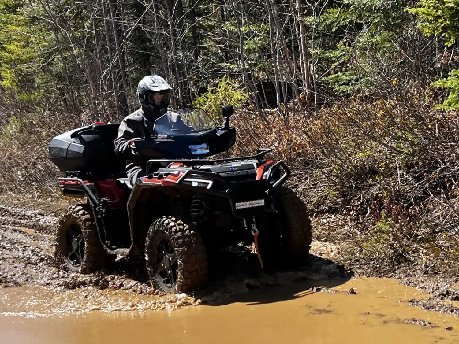 Kimpex Trail Warrior tire test - 4Ridersmag